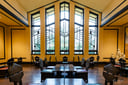 Private Suiboku-ga Painting Lesson in Frank Lloyd Wright-Designed Building