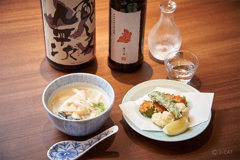 Savor Rare Sake Paired with Edo-Style Cuisine at Nihonbashi, Tokyo