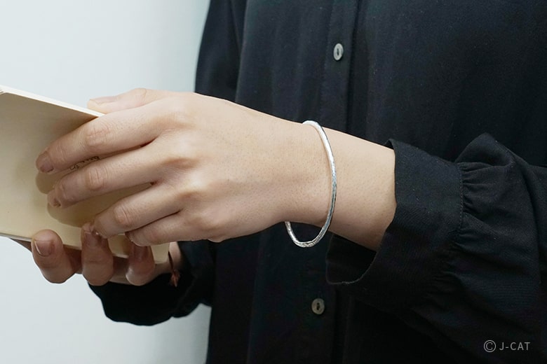 Create a Pure Silver Bangle with a Master Craftsman Near Asakusa